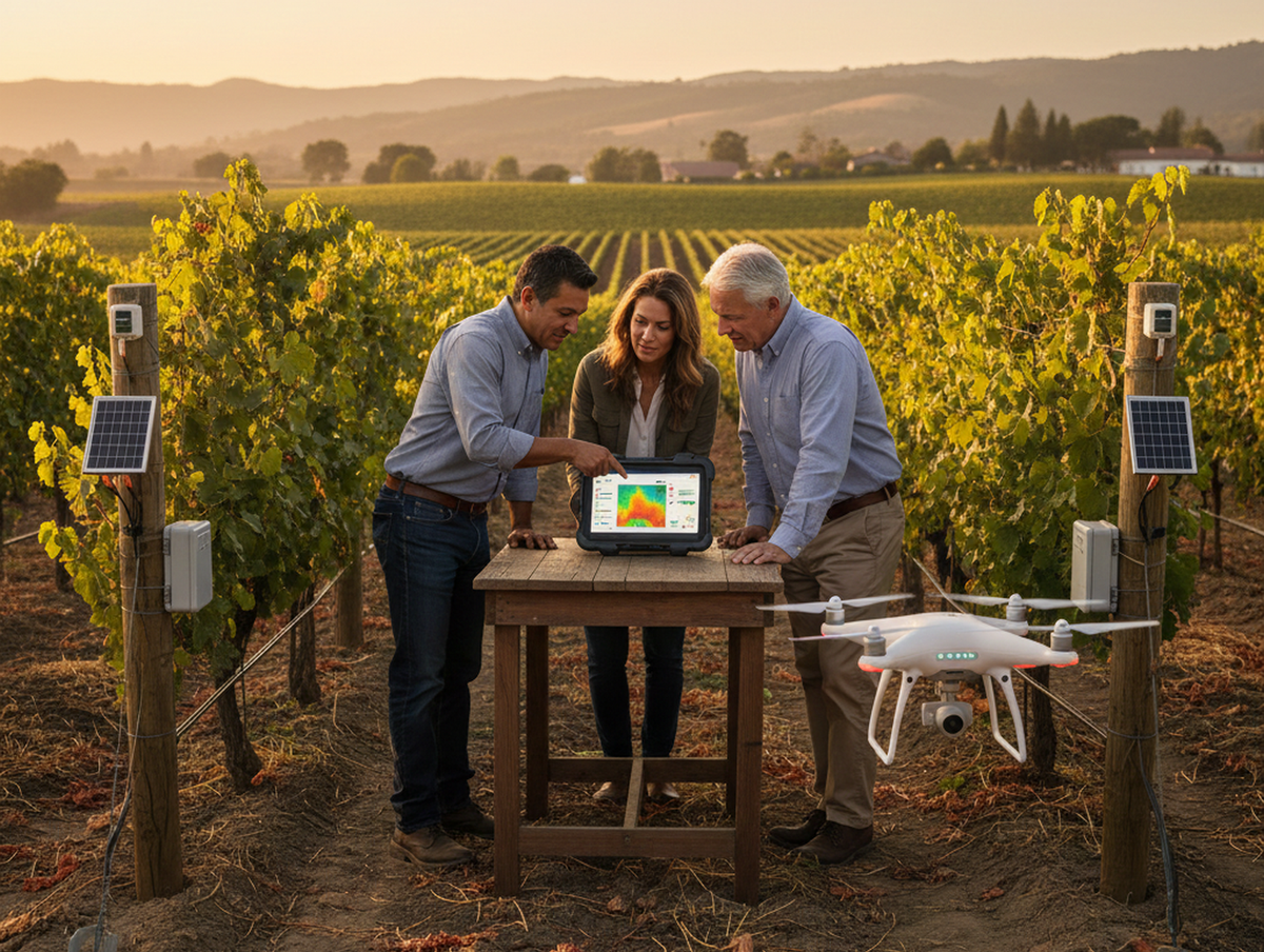 🤖 Napa Valley Growers Discuss AI's Role in Future Vineyard Success ...
