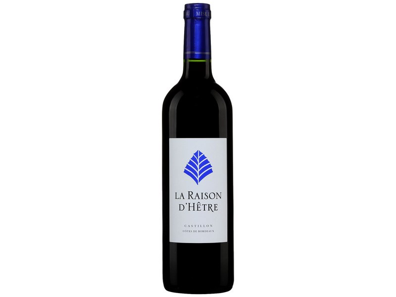 La Raison d'Hetre Castillon-Cotes de Bordeaux 6 Bottles Case (6*750 ml ...
