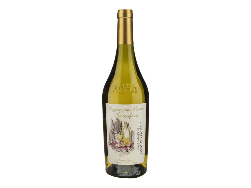 Peggy et Jean Pascal Buronfosse Cotes du Jura L'Hopital Savagnin 2022 ...