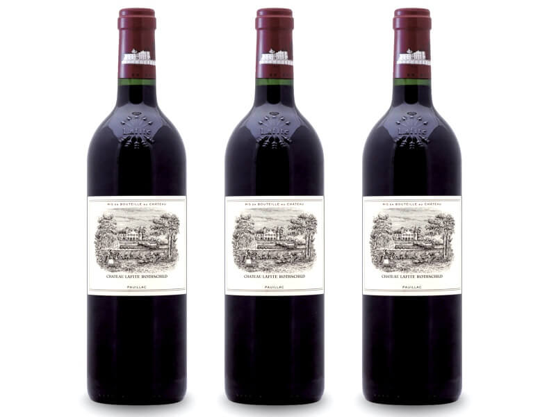 Chateau Lafite Rothschild Pauillac 1er Grand Cru Classe (3 bottle OWC ...